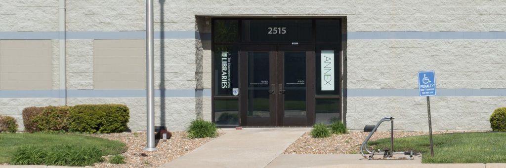 Libraries Annex - The University of Iowa Libraries