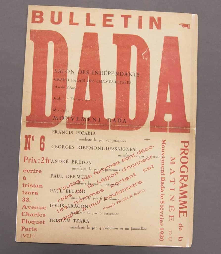 Documenting Dada / Disseminating Dada - Main Library Gallery ...