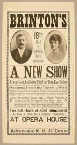 Brinton’s Famous Moving Pictures & the Emergence of Early Film in ...