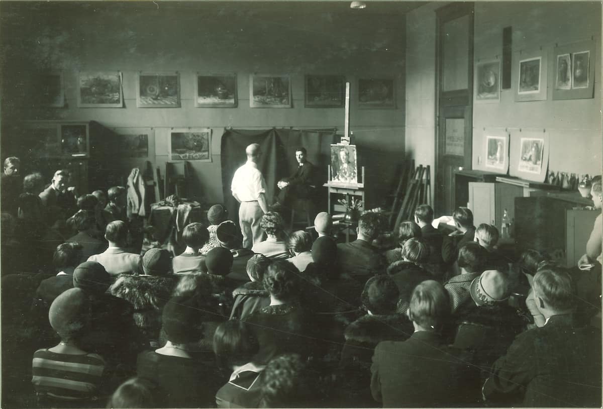 Artclass1930s - Main Library Gallery - University of Iowa Libraries