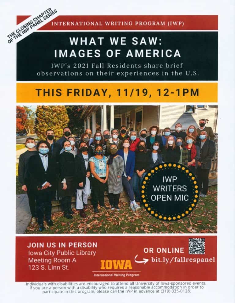 IWP Event Flyers - Main Library Gallery - University of Iowa Libraries